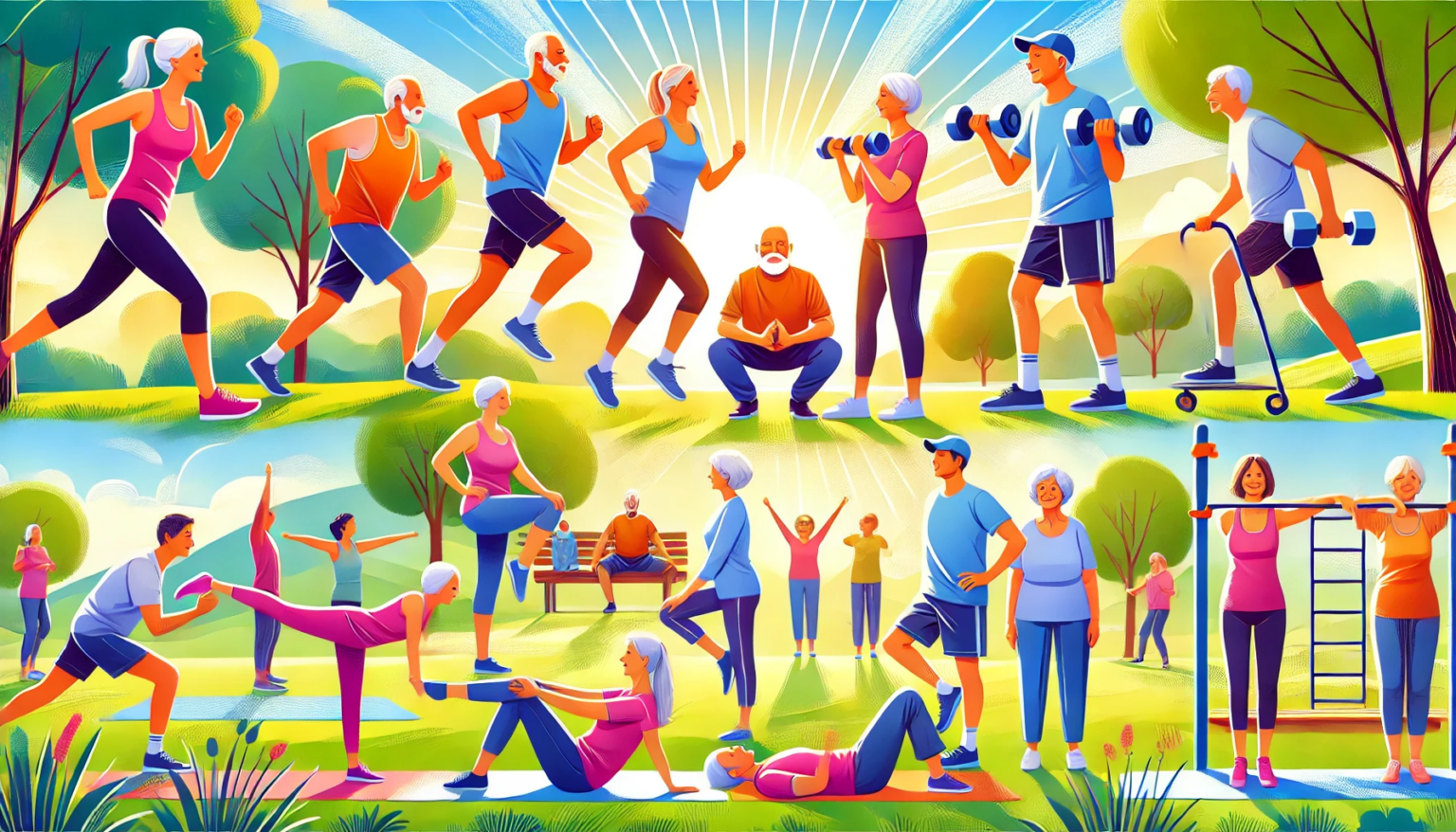 4 Essential Exercises to Keep Seniors Healthy and Active – Generative ...